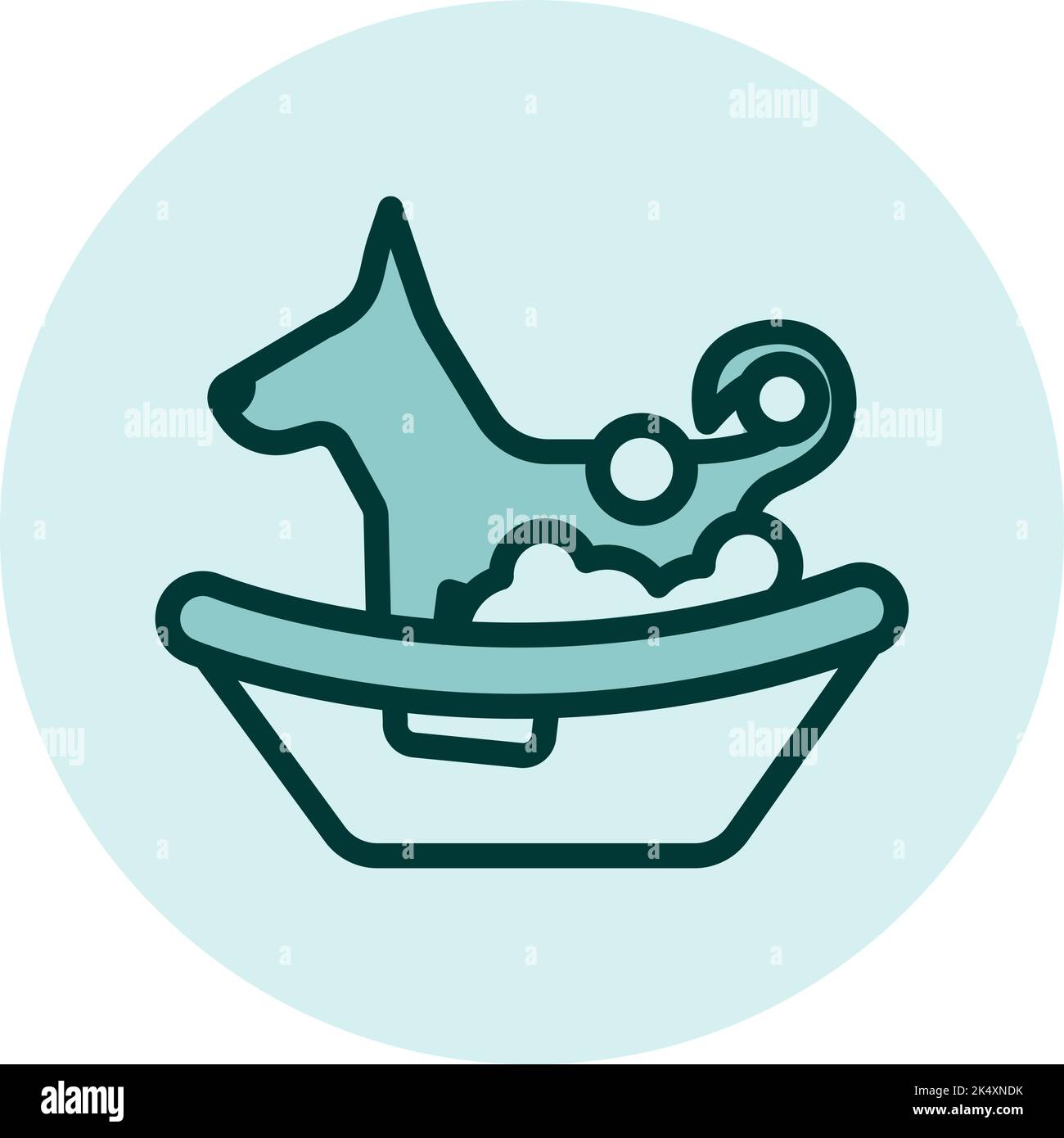 Pet care service, illustration, vector on a white background Stock ...