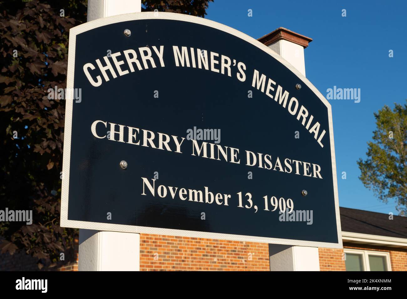 Cherry, Illinois - United States - October 3rd, 2022: The Cherry Miner ...