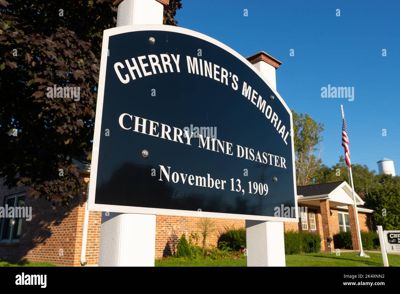 Cherry, Illinois - United States - October 3rd, 2022: The Cherry Miner ...