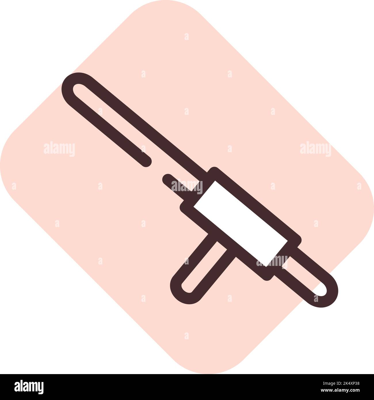 Batone law, illustration, vector on a white background Stock Vector ...