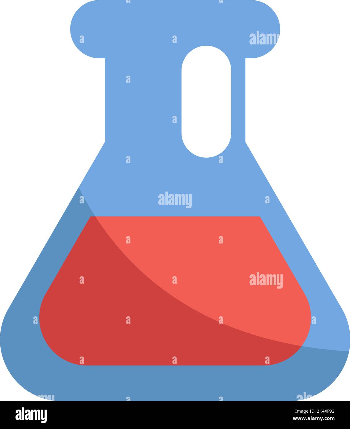 Health potion, illustration, vector on a white background Stock Vector ...