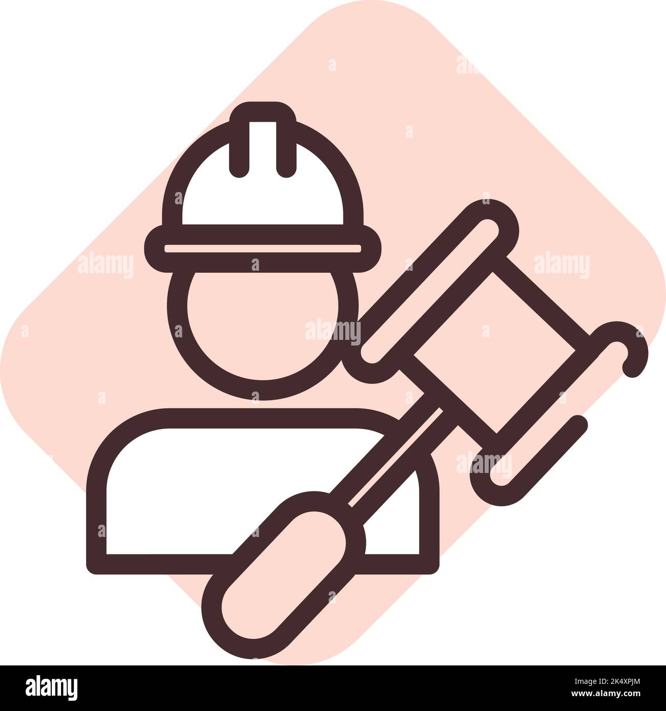 Labor law, illustration, vector on a white background Stock Vector ...
