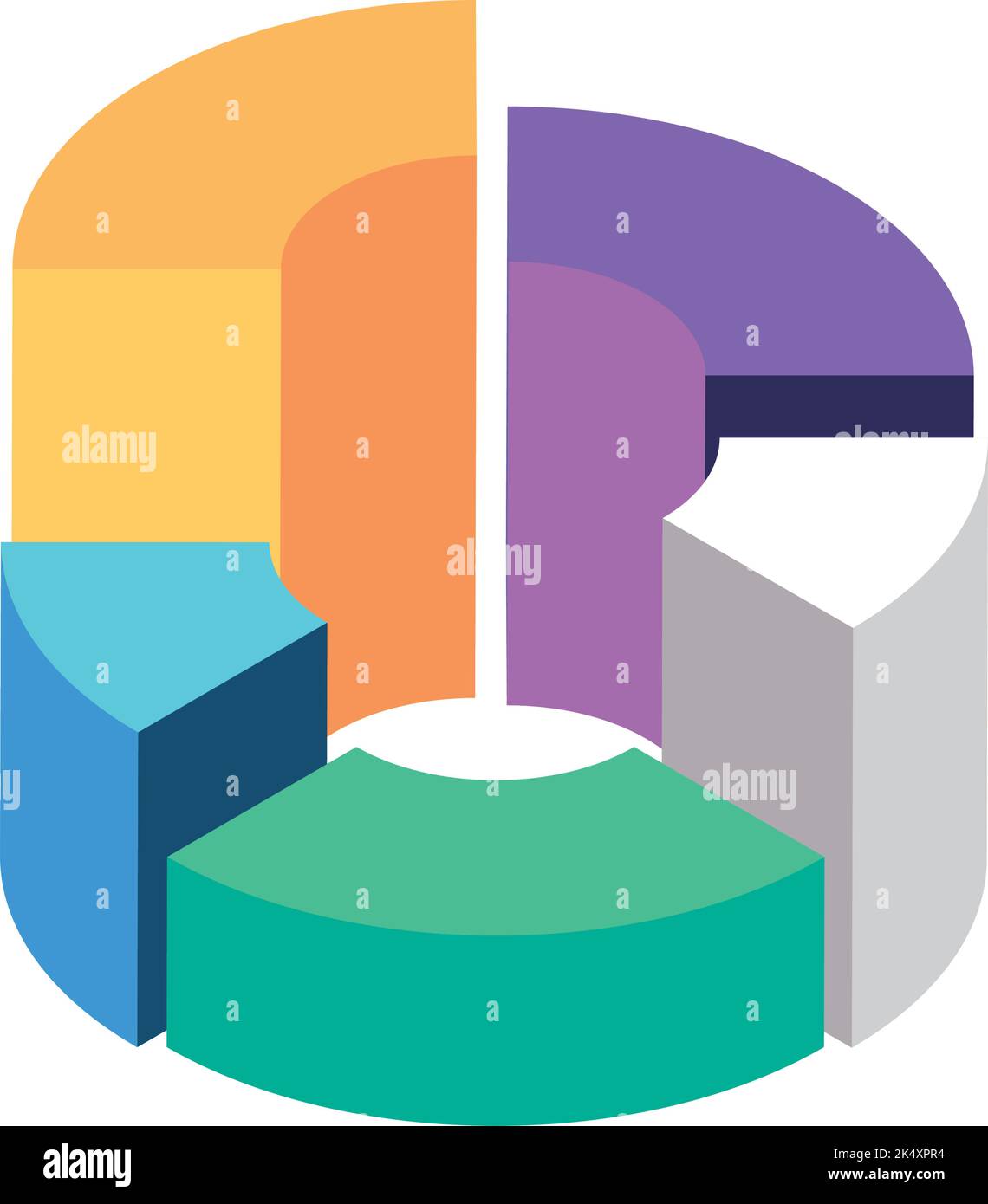 isometric statistic chart Stock Vector Image & Art - Alamy