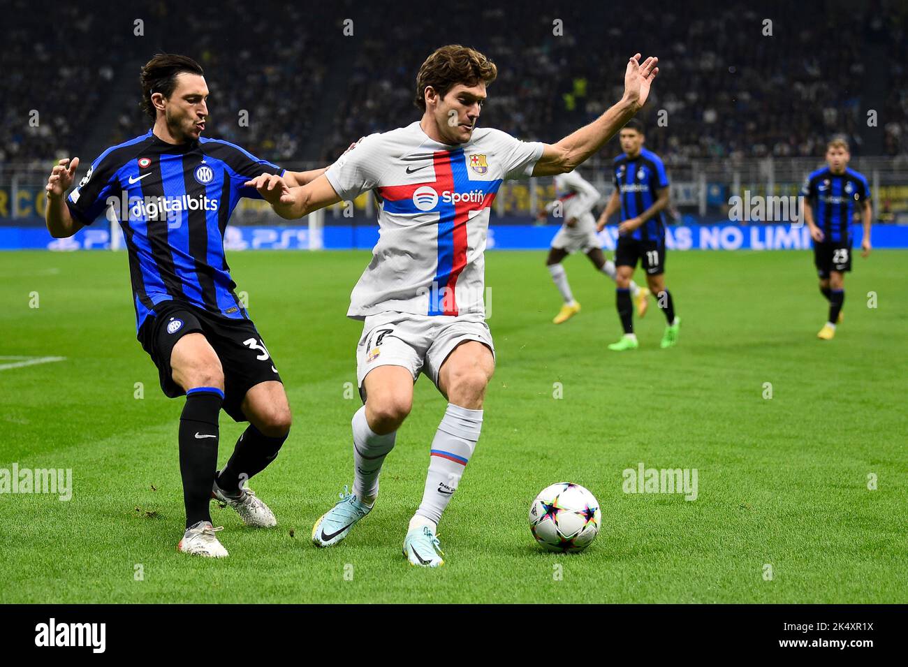 Marcos alonso fc barcelona hi-res stock photography and images - Alamy