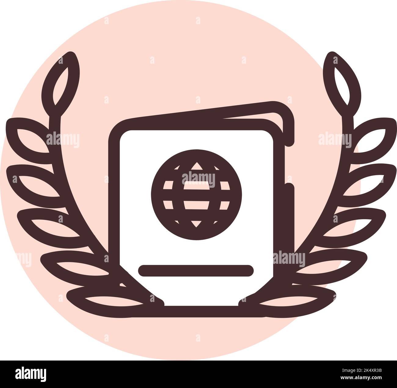 Immigrant background Stock Vector Images - Alamy