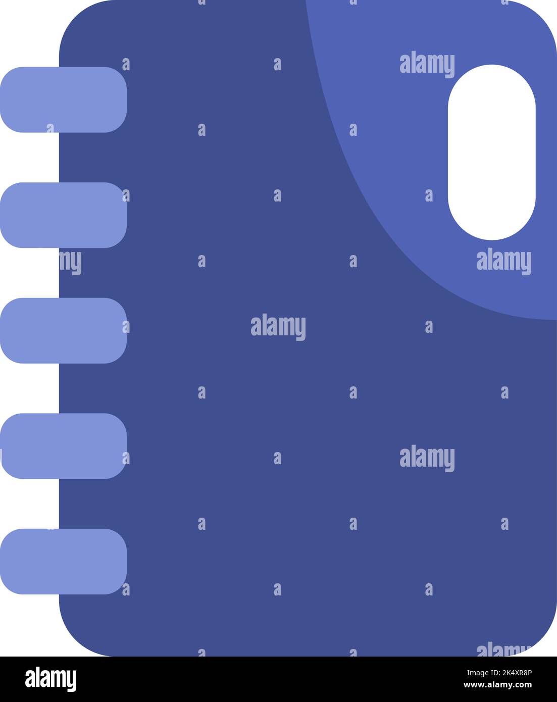 Book notes, illustration, vector on a white background Stock Vector ...