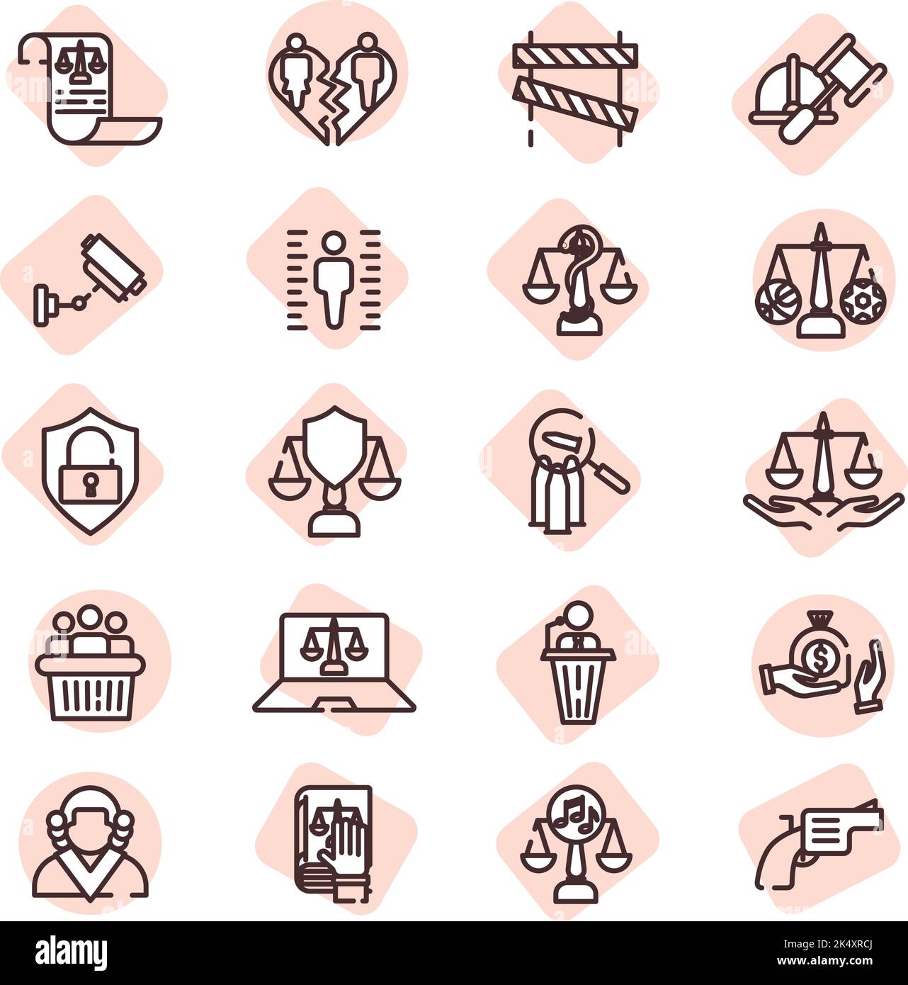 Social laws, illustration, vector on a white background Stock Vector ...