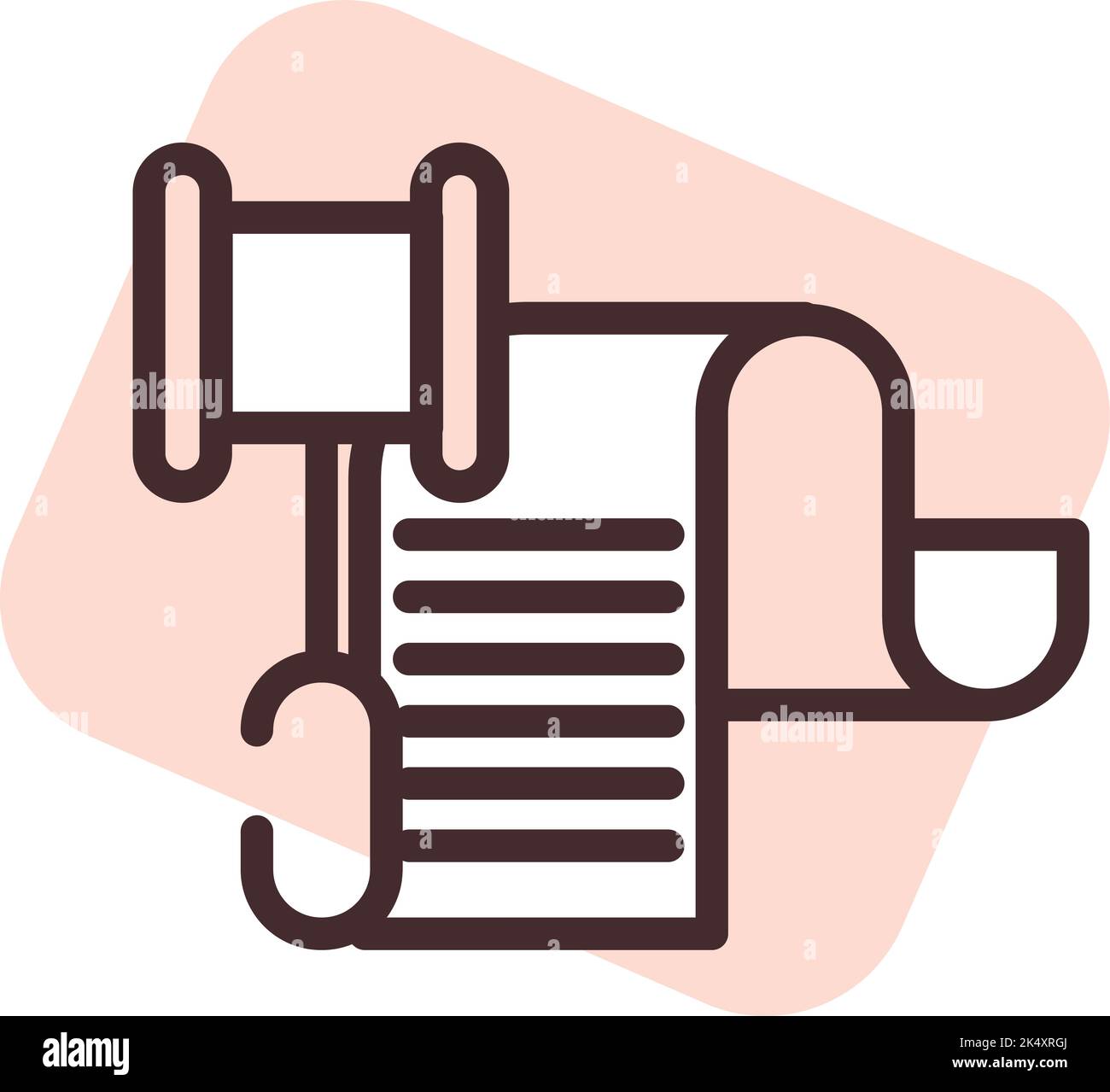 Gavel law book on Stock Vector Images - Alamy