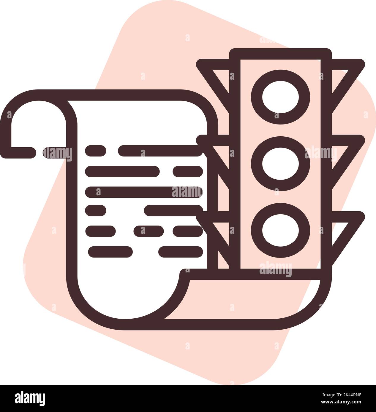 Road laws, illustration, vector on a white background Stock Vector ...