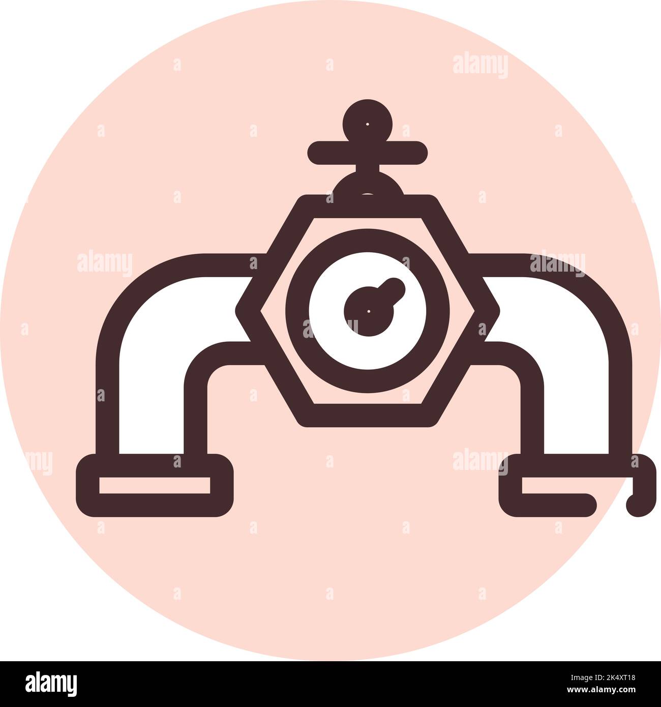 Oil pipes, illustration, vector on a white background Stock Vector ...