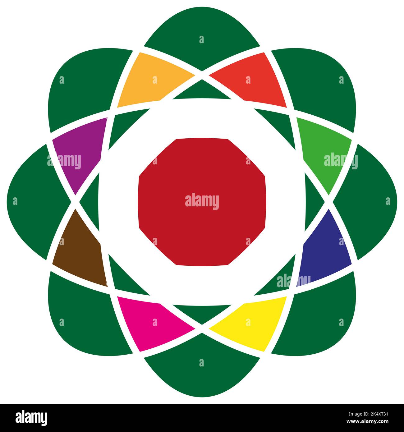 World logo, illustration, vector on a white background Stock Vector ...