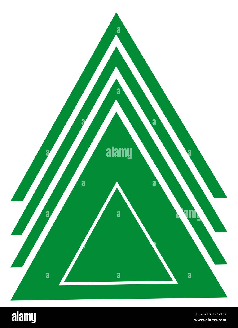 Arrow triangles hi-res stock photography and images - Alamy