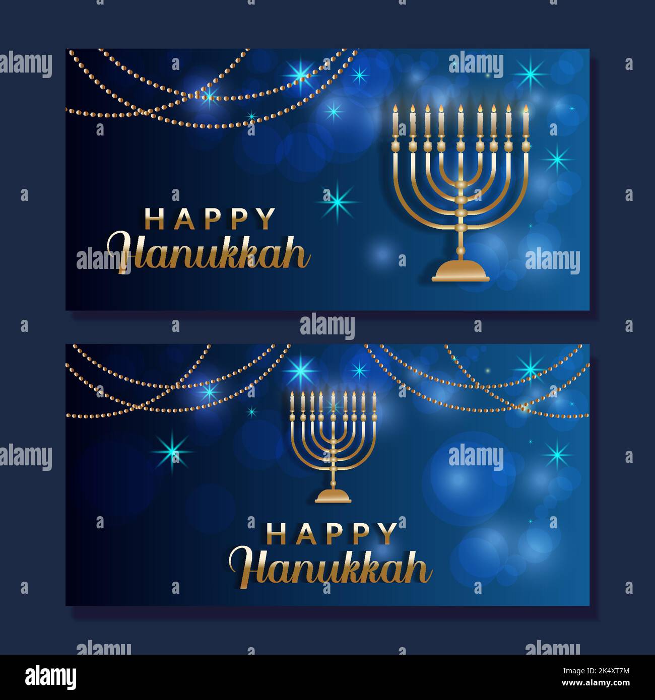 Hanukkah festive icon set Stock Vector Images - Alamy