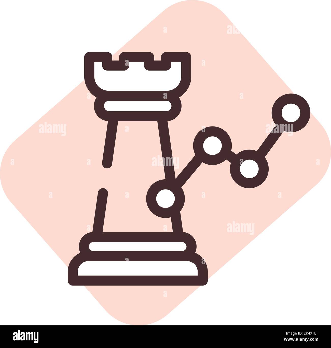 Marketing strategy, illustration, vector on a white background Stock ...