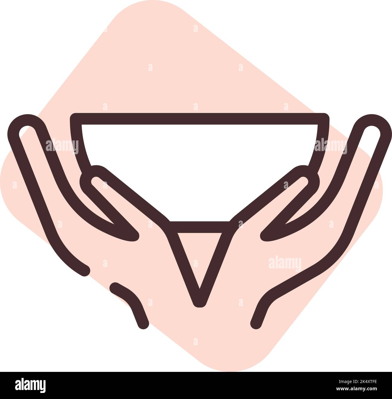 Clay plate, illustration, vector on a white background Stock Vector ...