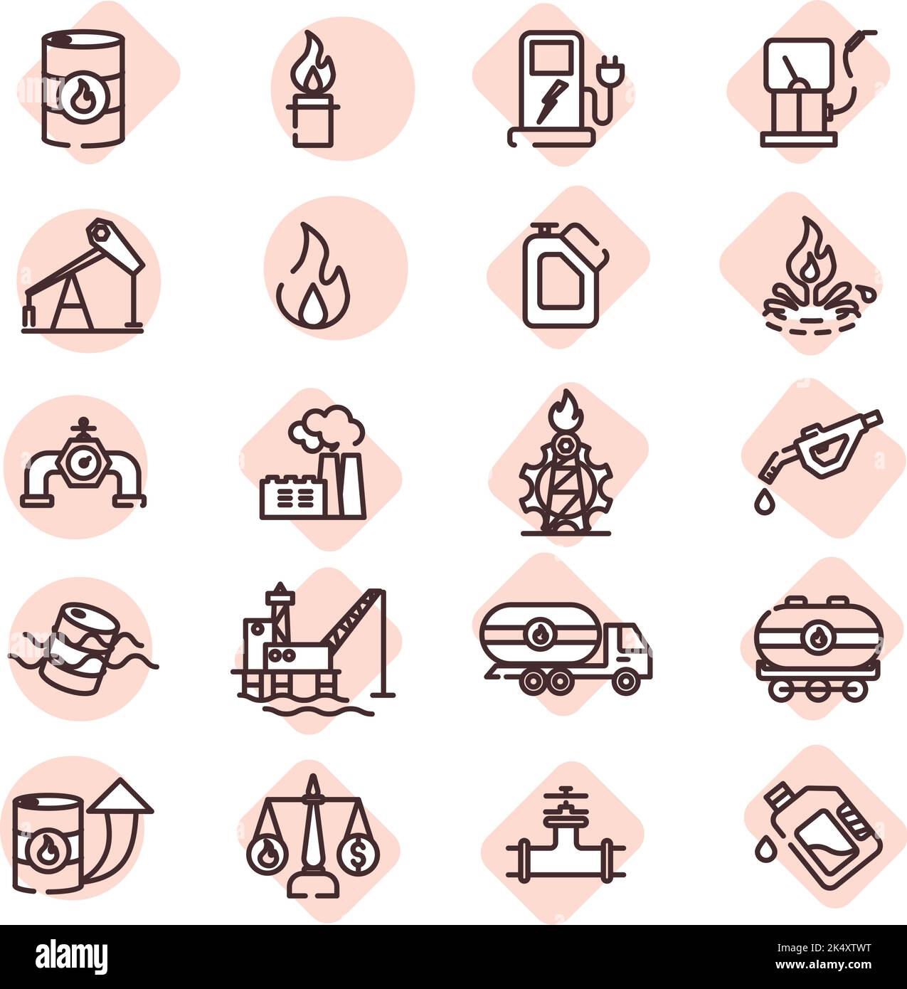 Oil trade, illustration, vector on a white background Stock Vector ...