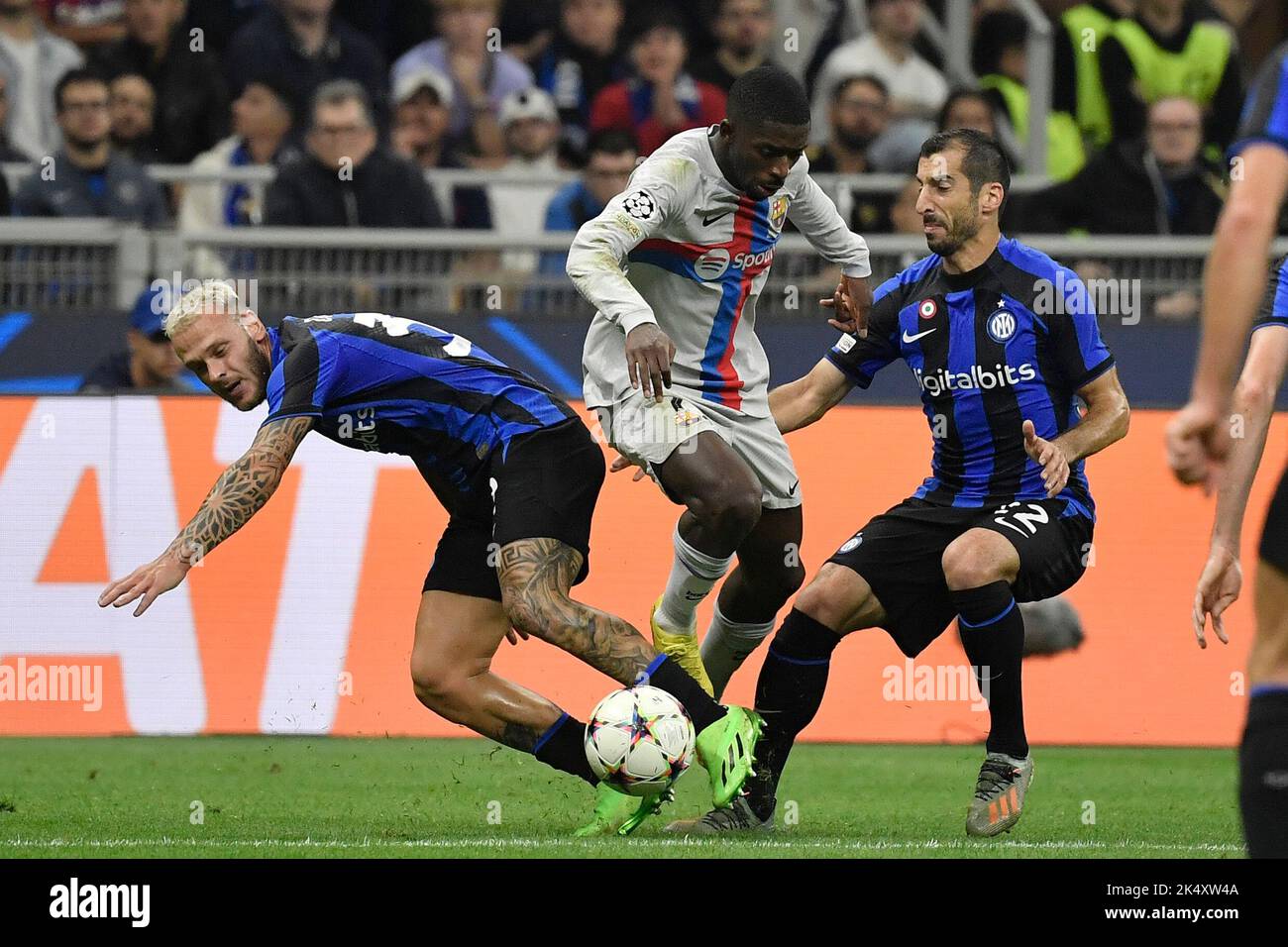 Federico dimarco inter champions league hi-res stock photography and images - Alamy