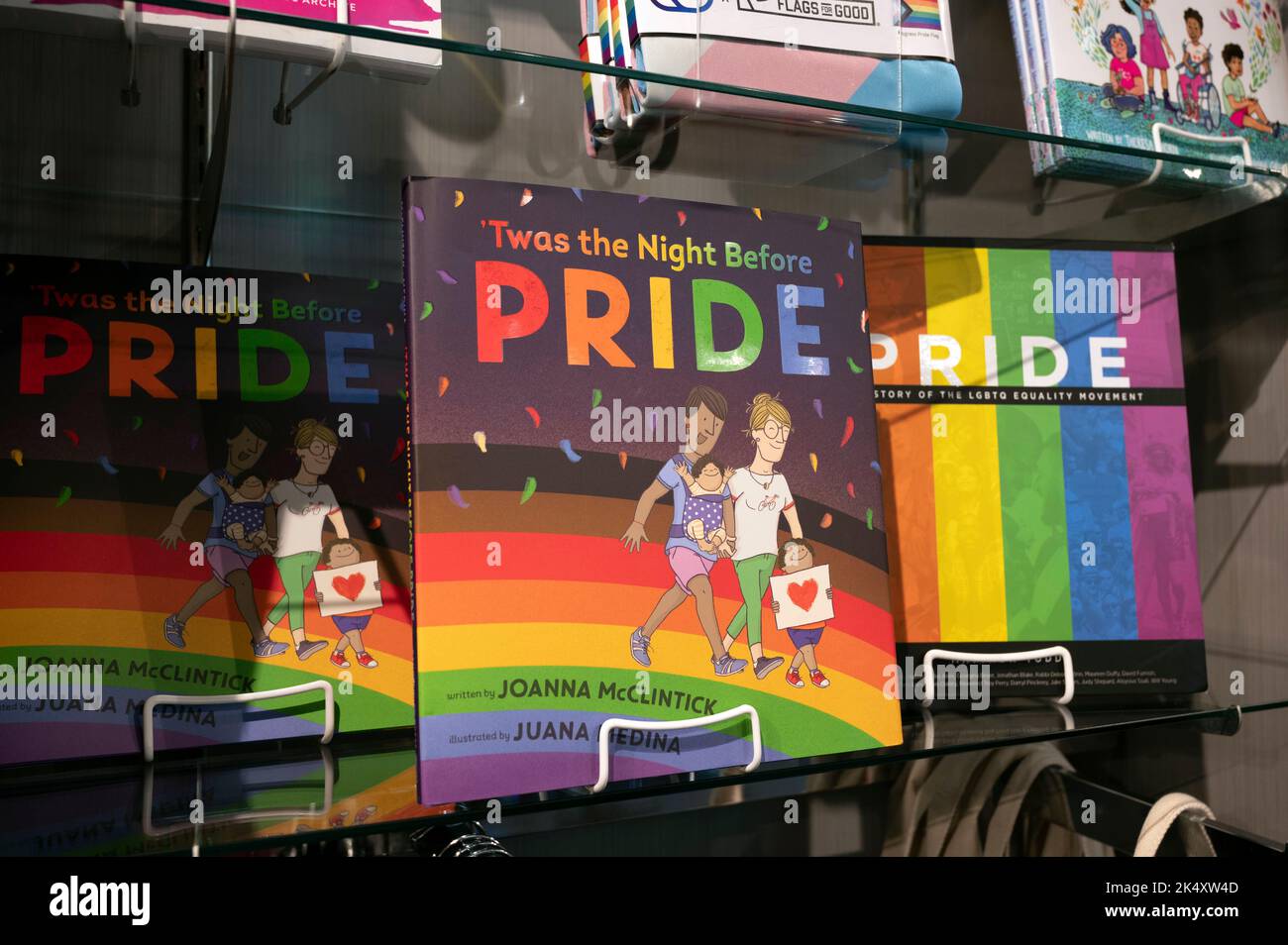 Atlanta, GA, USA. 4th Oct, 2022. An illustrated book on LGBTQ and Gay ...