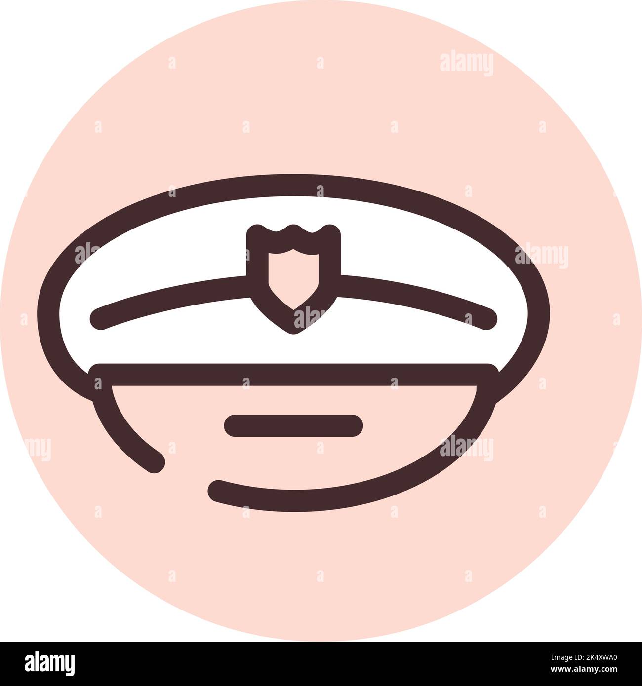 Hat law, illustration, vector on a white background Stock Vector Image ...
