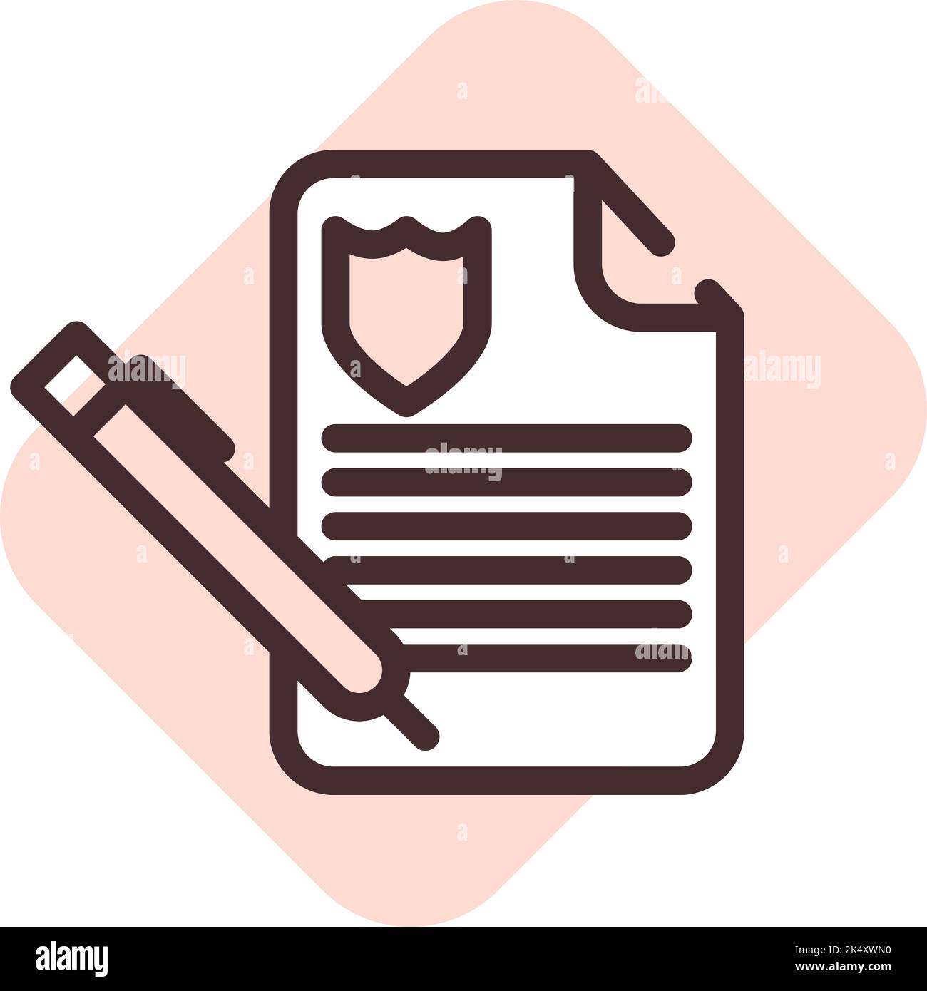 Law report, illustration, vector on a white background Stock Vector ...