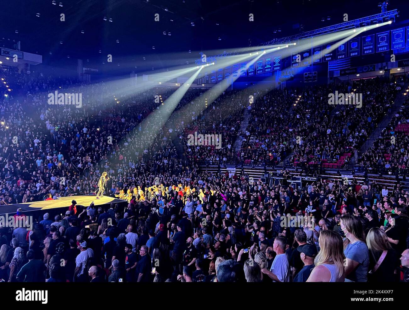 October 1, 2022, San Diego, California, USA: Singer Klaus Meine of the ...