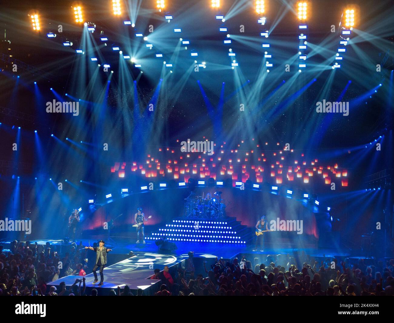 October 1, 2022, San Diego, California, USA: Singer Klaus Meine of the ...