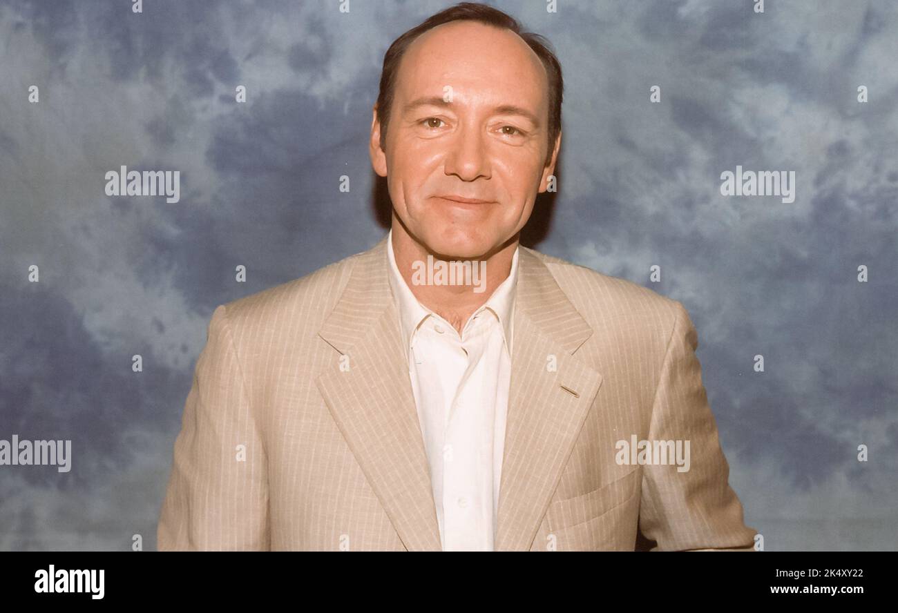 Retro celebrity portraits - Kevin Spacey, circa 2006. For Editorial Use ...