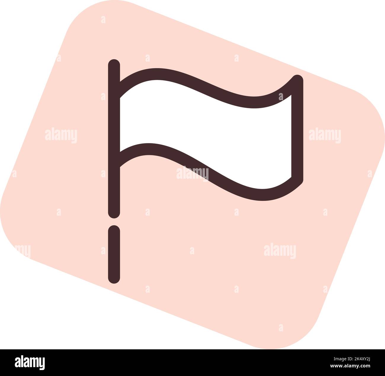 Report flag icon, illustration, vector on a white background Stock ...