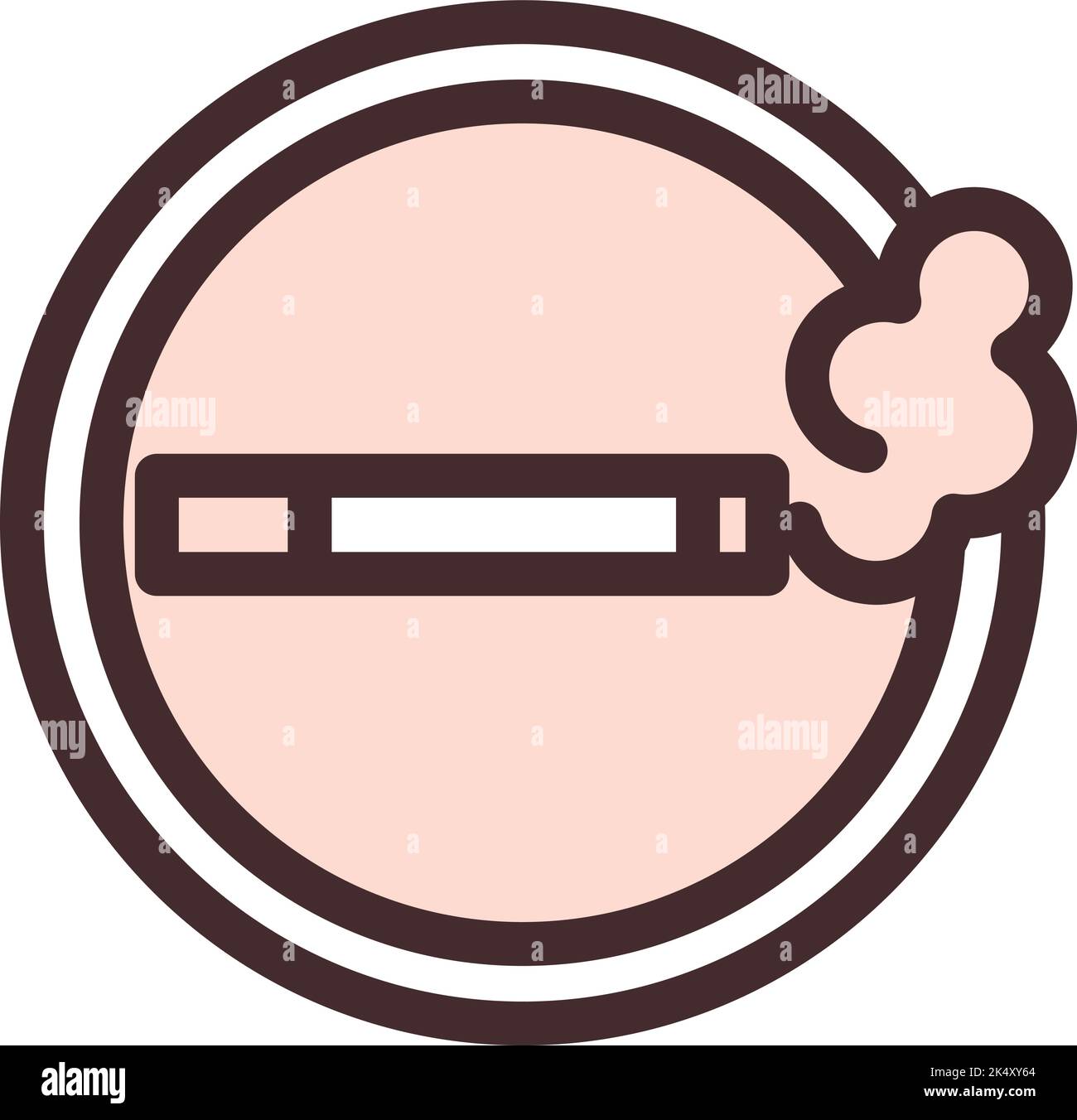 A smoking area Stock Vector Images - Alamy
