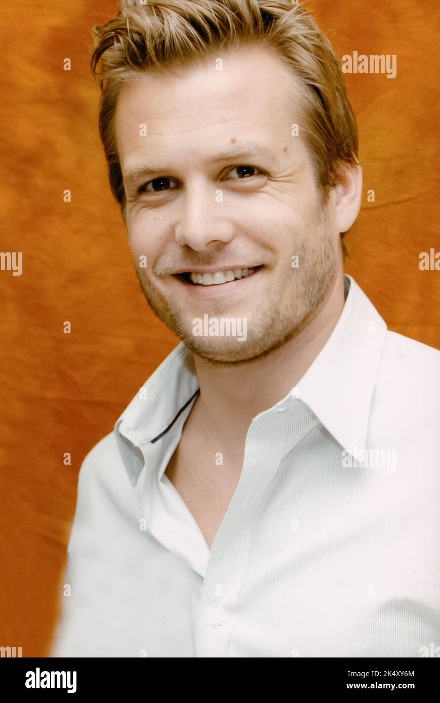 Retro celebrity portraits - Gabriel Macht, circa 2007. For Editorial ...