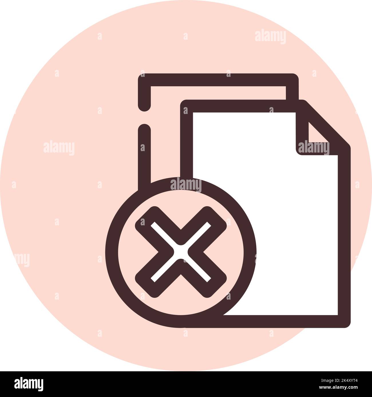 Delete folder icon vector vectors hi-res stock photography and images ...