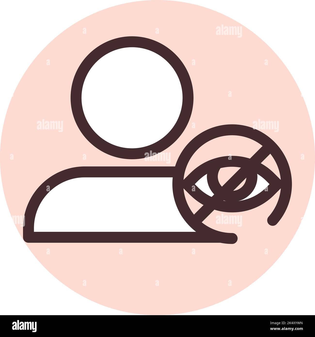 Hide from view Stock Vector Images - Alamy