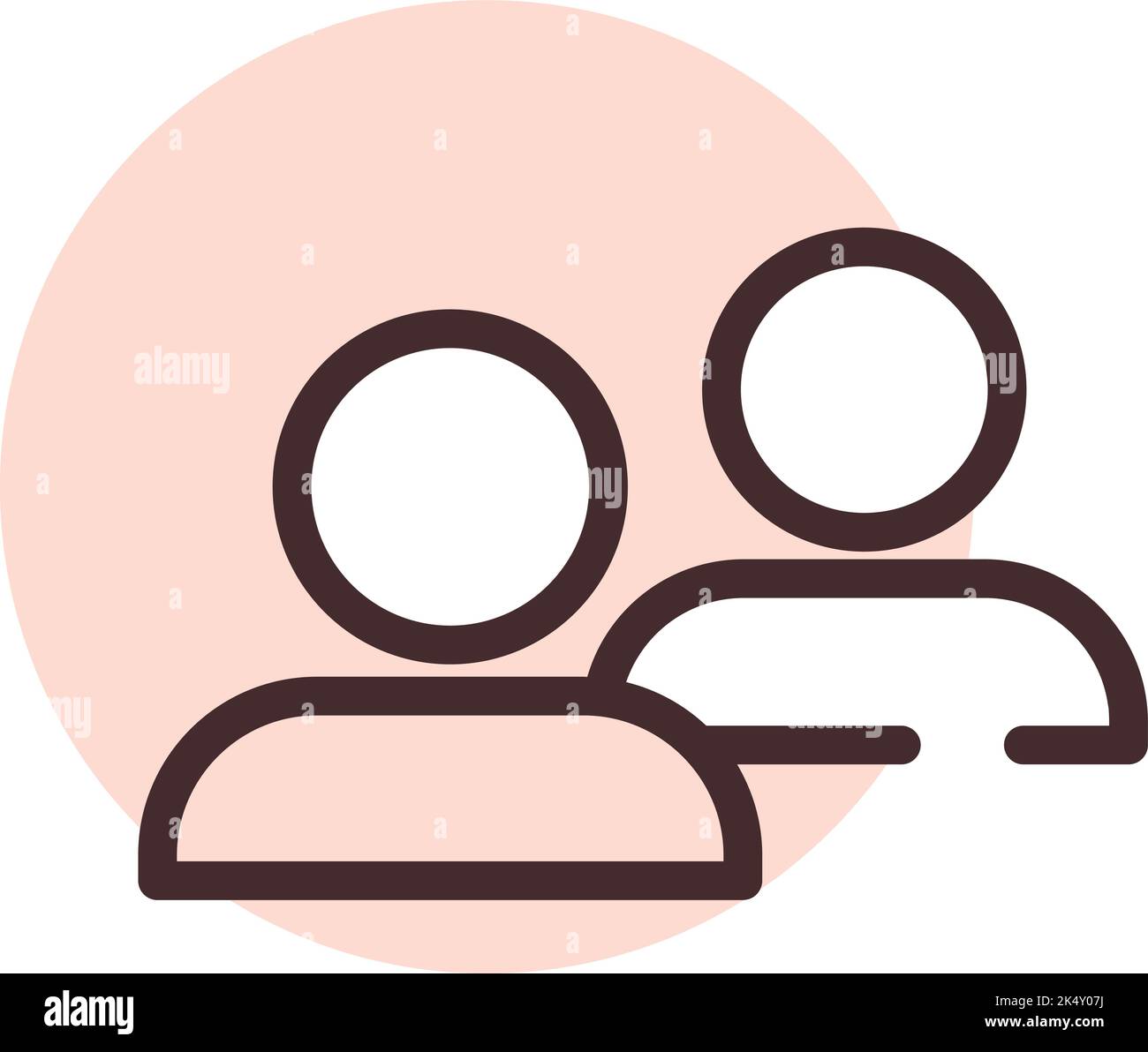 Share with a friend Cut Out Stock Images & Pictures - Alamy