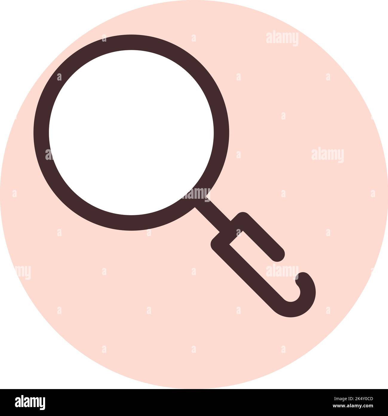 Social media search, illustration, vector on a white background Stock ...