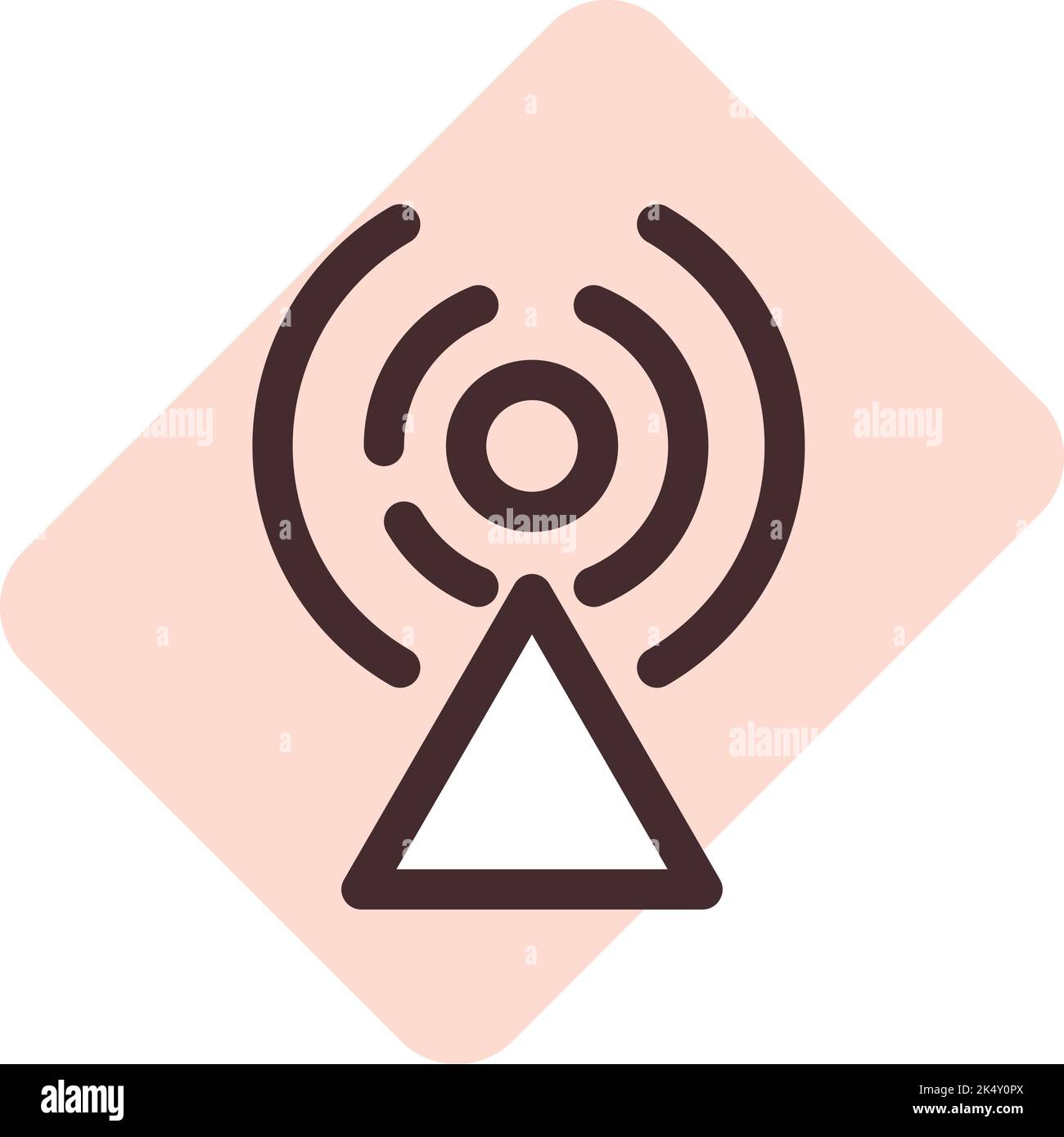 Phone wifi connection, illustration, vector on a white background Stock ...