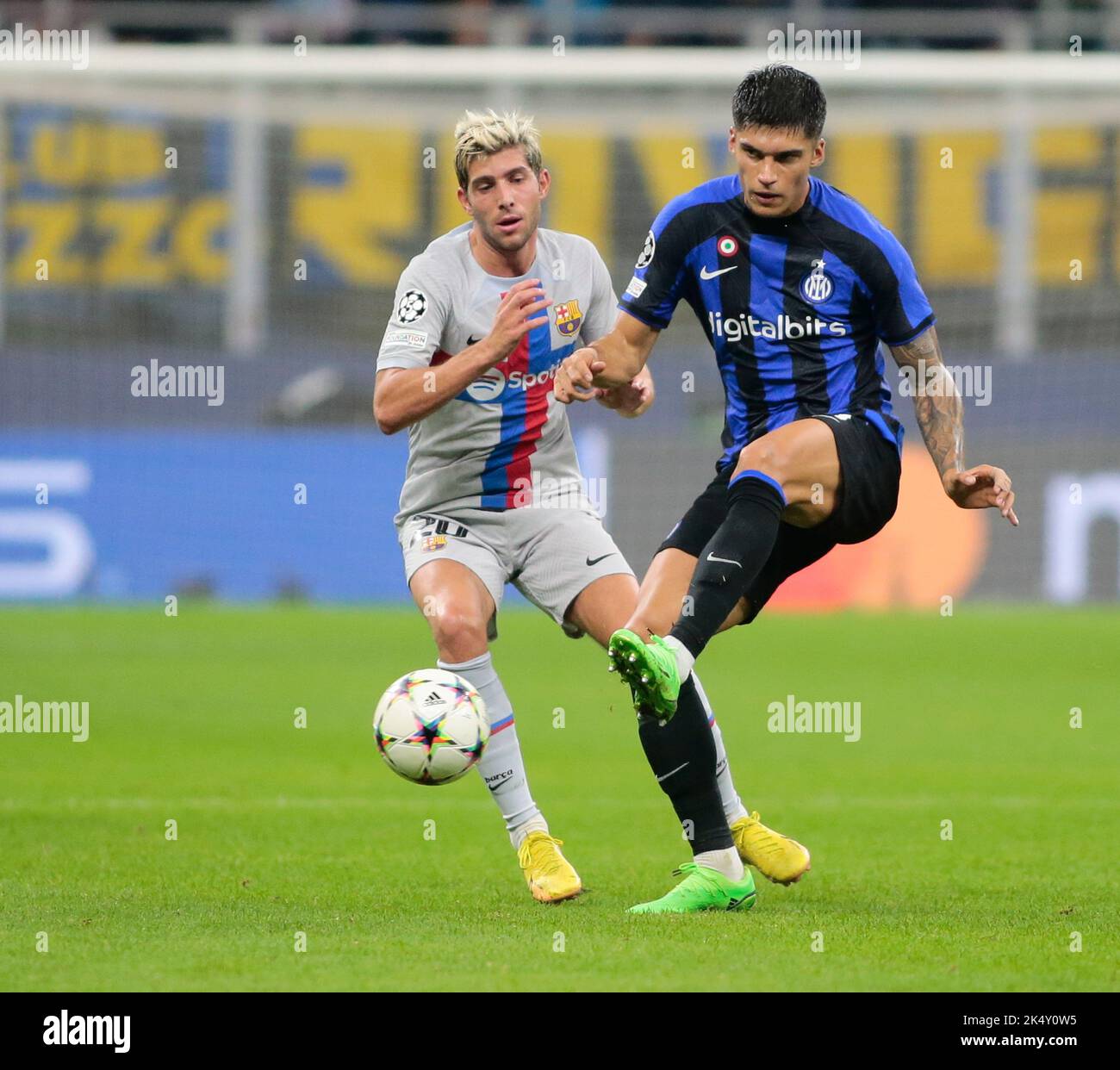 Joaquin Correa of Fc Inter during the UEFA Champions League match ...