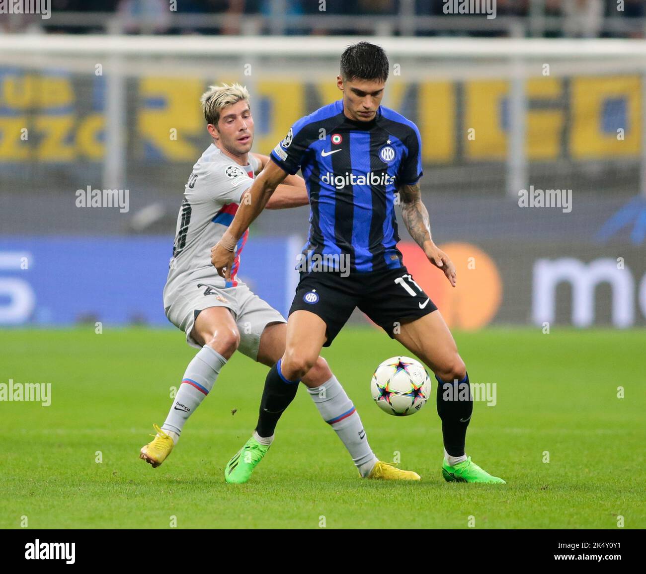 Joaquin Correa of Fc Inter during the UEFA Champions League match ...