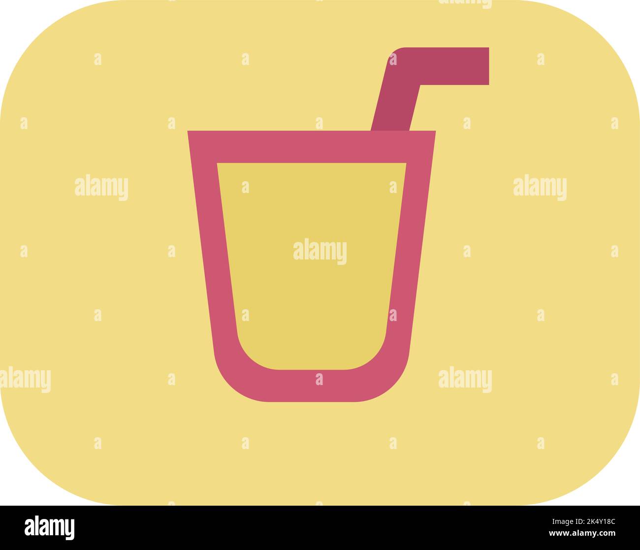 Travel juice, illustration, vector on a white background Stock Vector ...