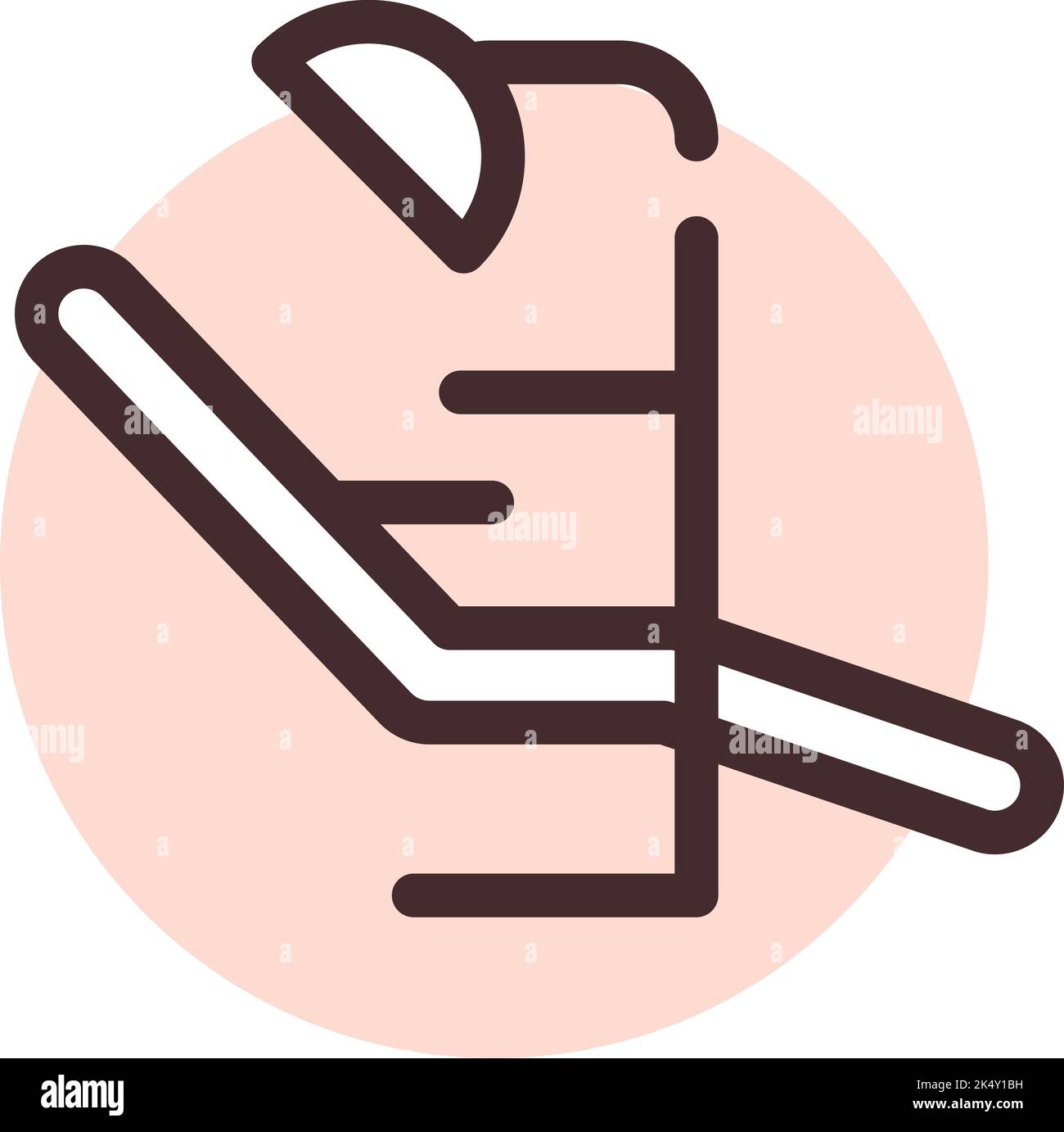 Dentist office, illustration, vector on a white background Stock Vector ...