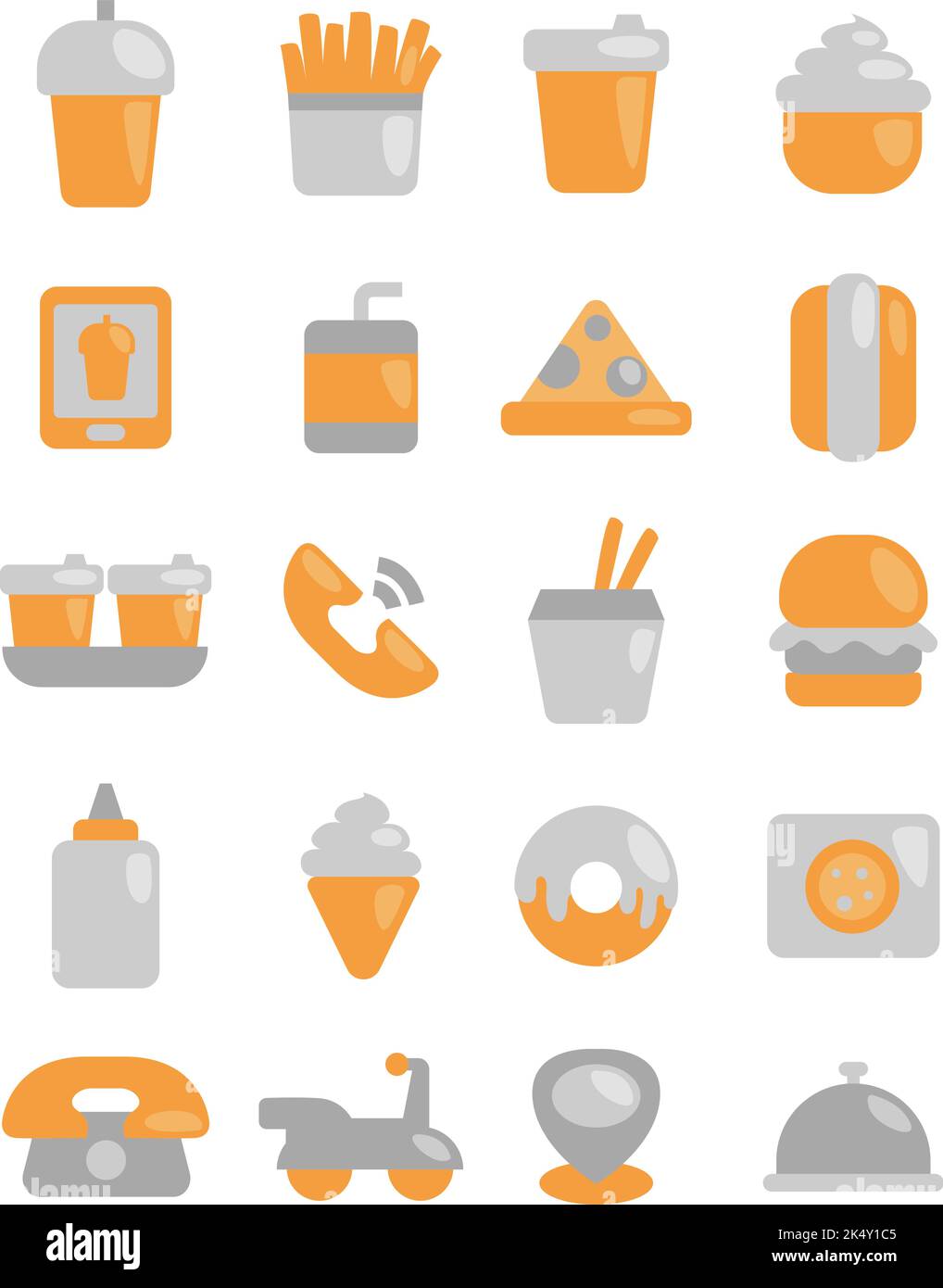 Take away, illustration, vector on a white background Stock Vector ...
