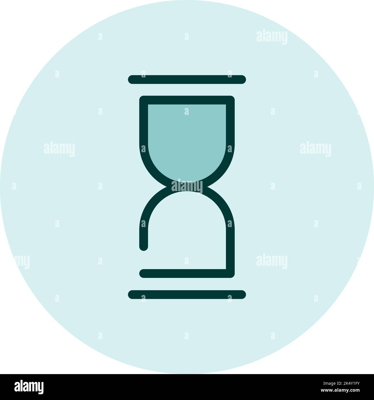 Second countdown timer icon Cut Out Stock Images & Pictures - Alamy