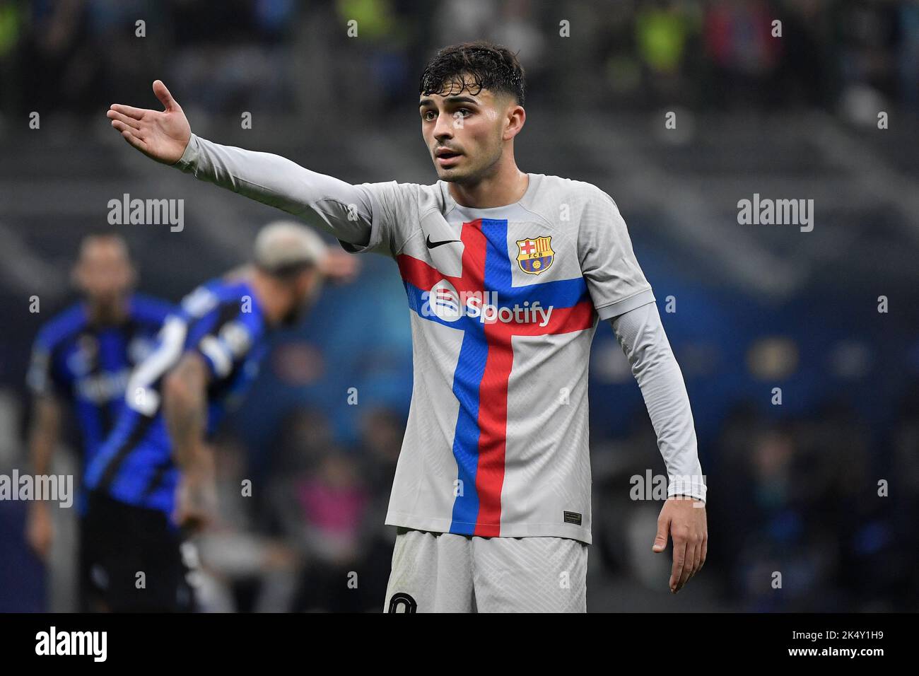 Milano, Italy. 04th Oct, 2022. Pedro Gonzalez Lopez aka Pedri of ...