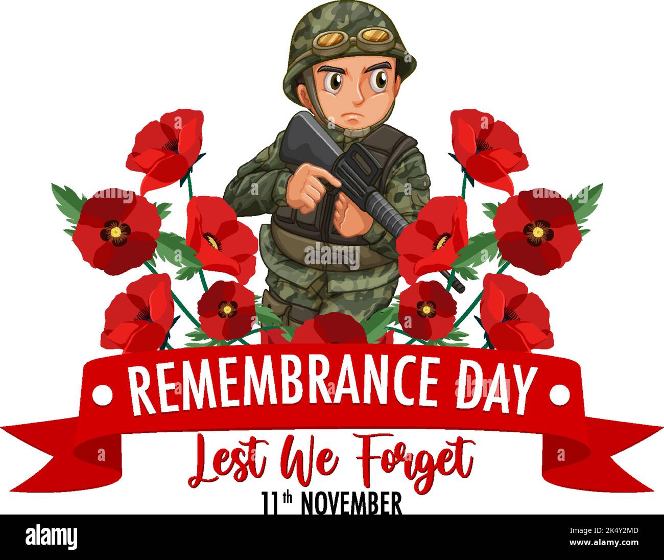 Remembrance Day Logo Design illustration Stock Vector Image & Art - Alamy