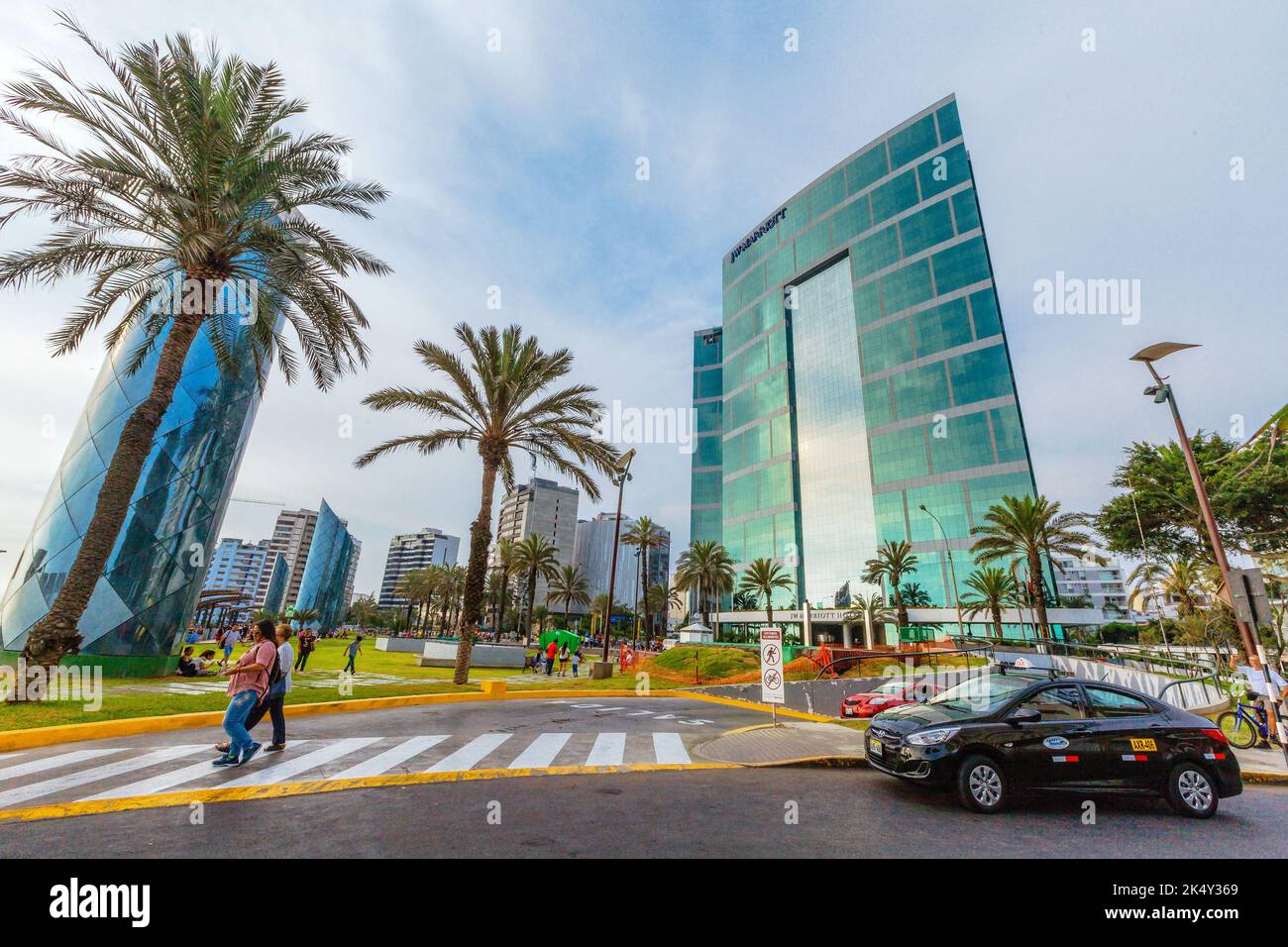 Larcomar is an exclusive shopping center located in the district of ...