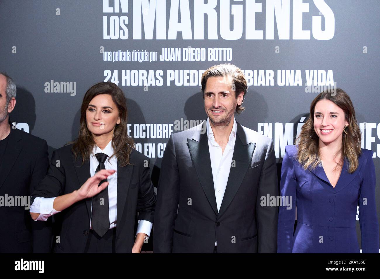 Madrid. Spain. 20221004, Penelope Cruz, Juan Diego Botto, Irene Montero ... Madrid. Spain. 20221004, Penelope Cruz, Juan Diego Botto, Irene Montero ...