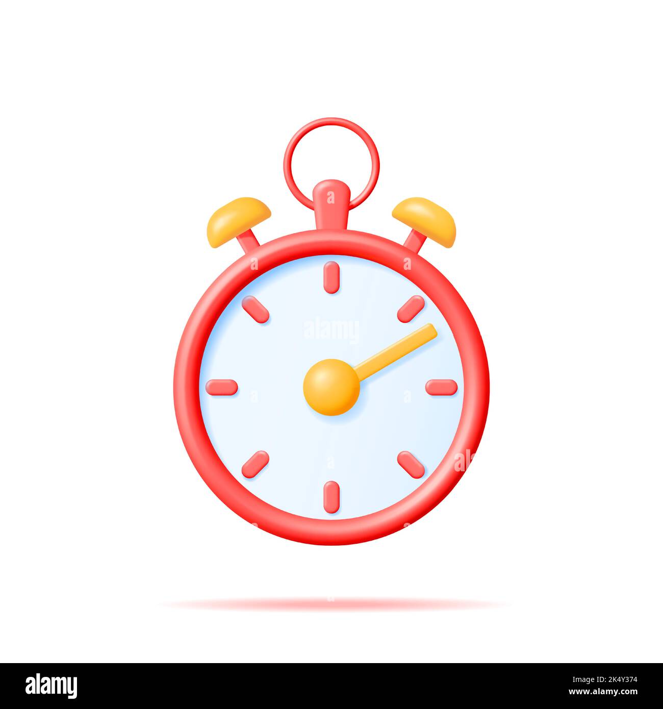 3d Analog Chronometer Timer Counter Isolated Stock Vector Image And Art