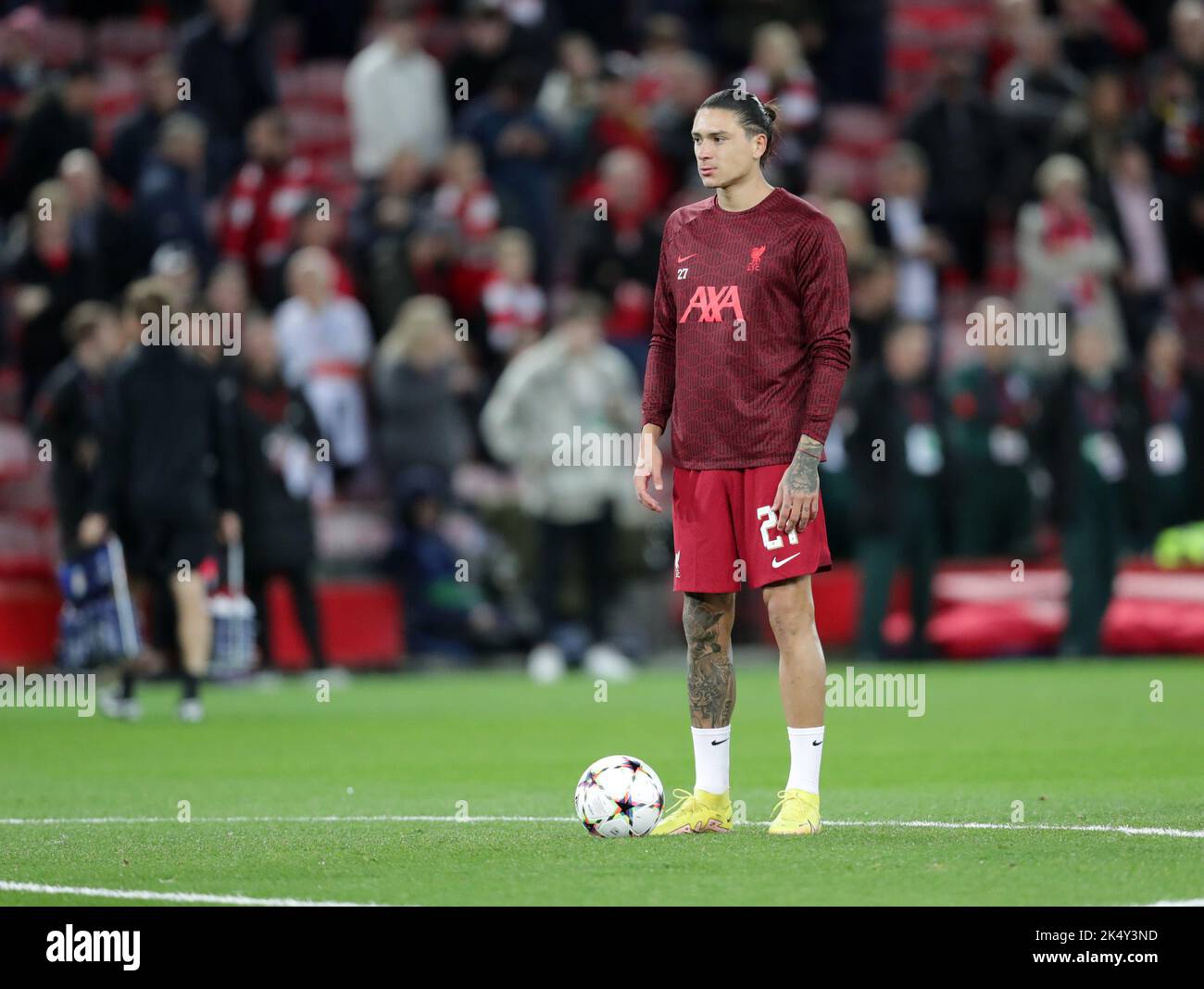 Anfield, Liverpool, UK. 4th Oct, 2022. Champions League football ...