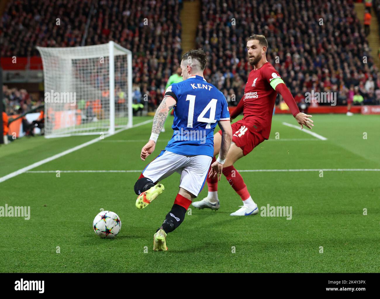 Anfield, Liverpool, UK. 4th Oct, 2022. Champions League football ...
