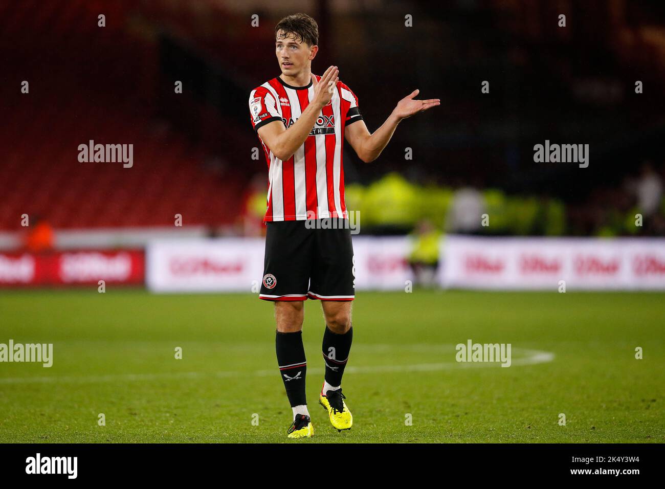 Sander Berge #8 of Sheffield United during the Sky Bet Championship ...