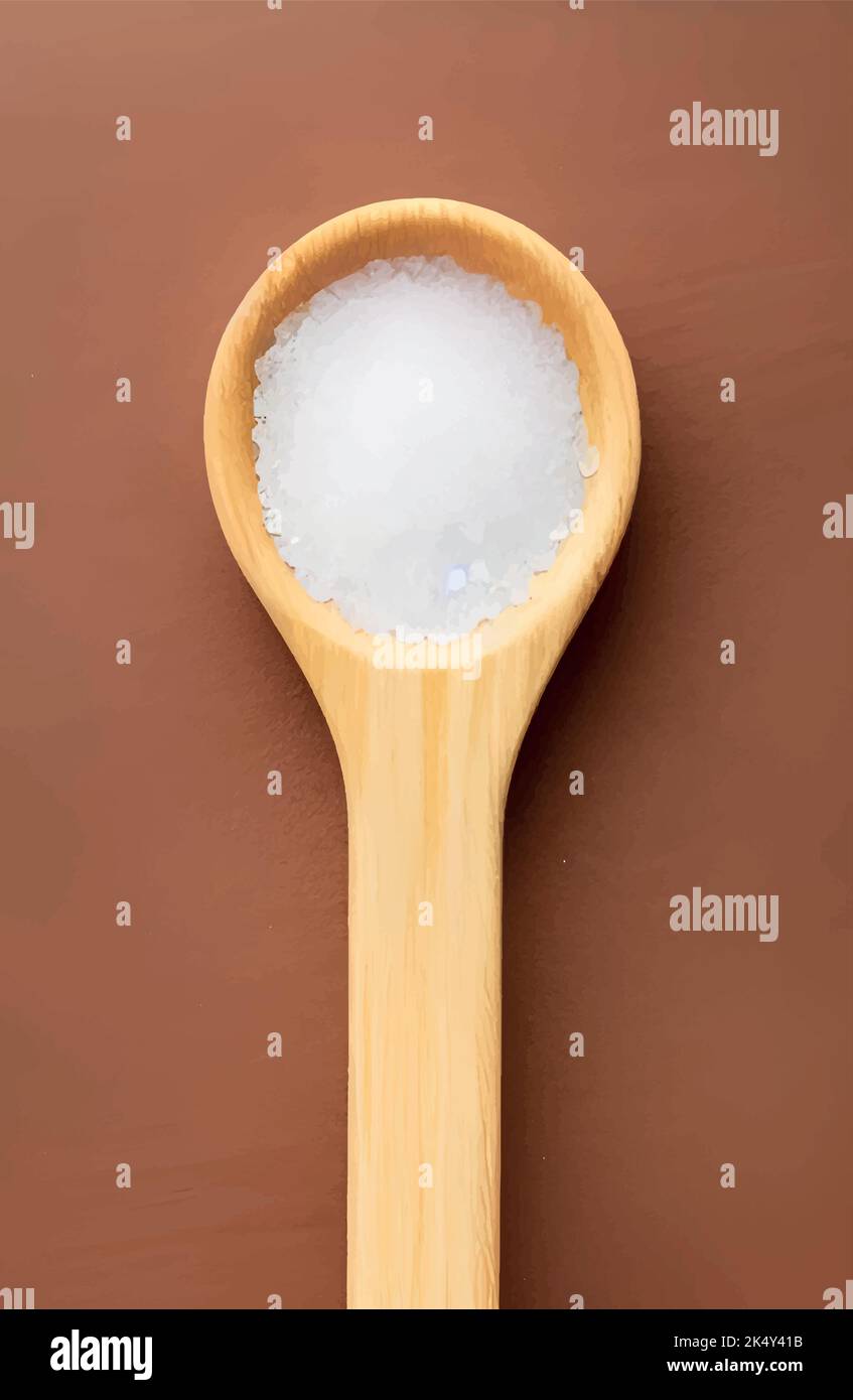 Salt up close Stock Vector Images - Alamy